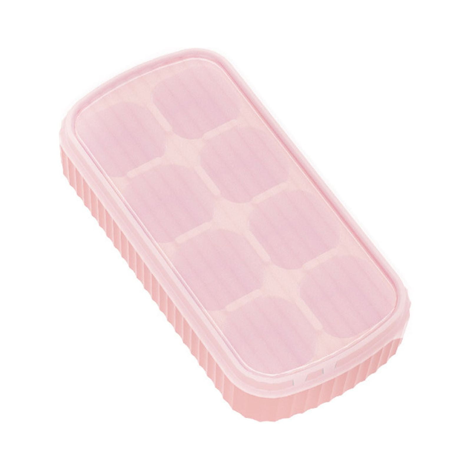 Mini Ice Cube Trays for Freezer, Silicone Ice Cube Trays with Lid for ...