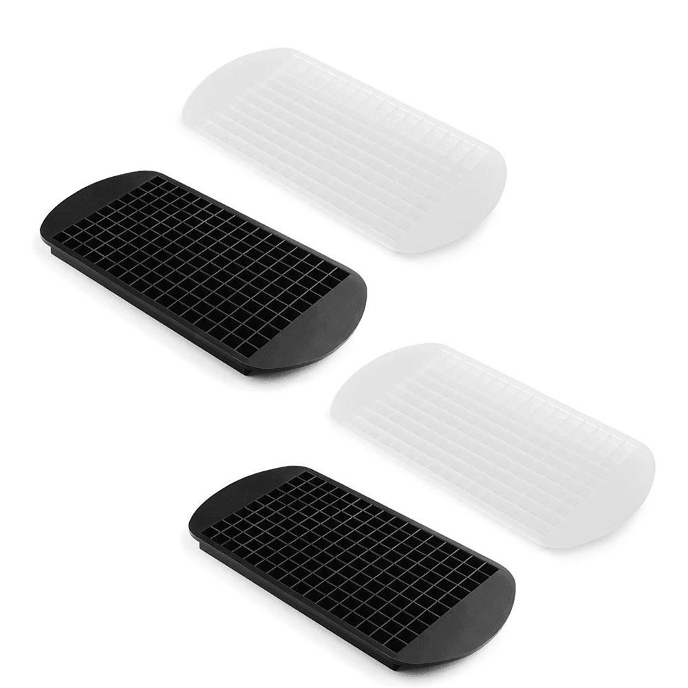 Mini Ice Cube Trays with Lids, 160 Mini Ice Cubes per Tray - Walmart.com