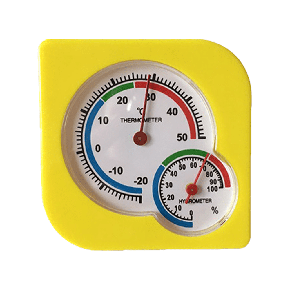 Mini Indoor Thermometer Humidity Monitor Gauge for Home, Room, Planting ...