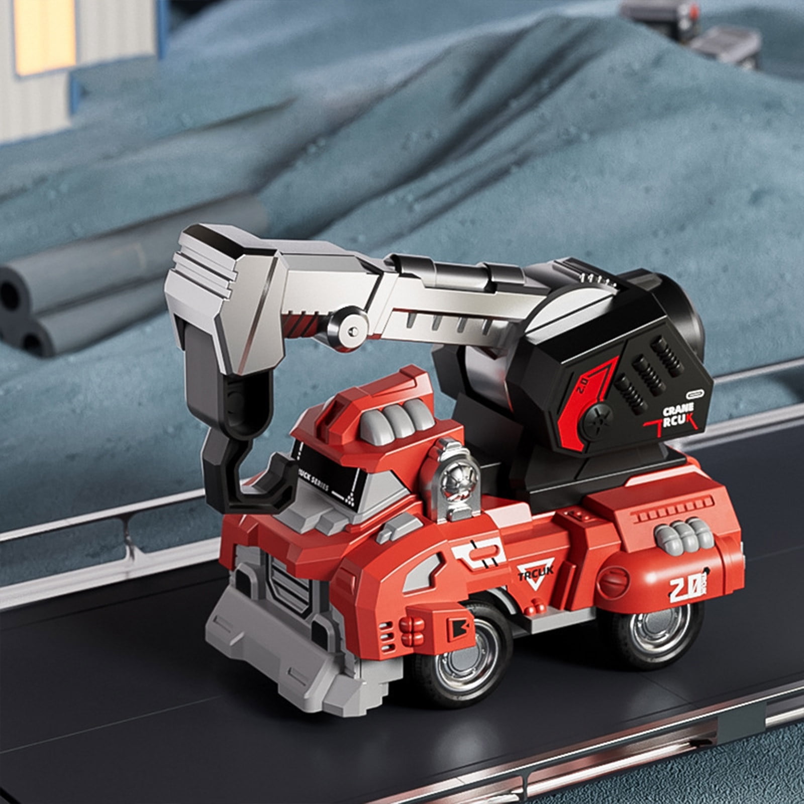 Mini Inertial Car, Pushdozer Toy, Durable Plastic Construction, Fun ...