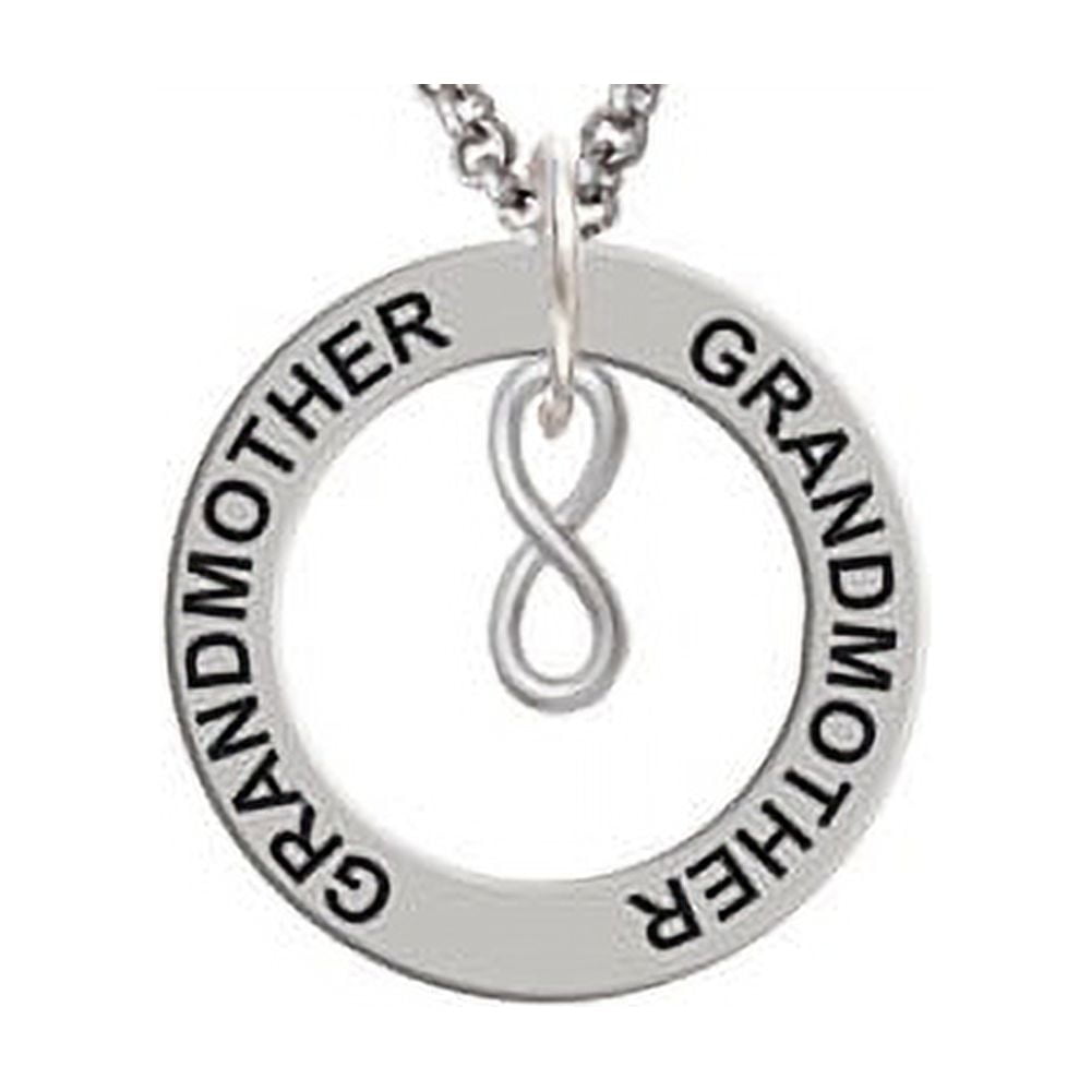 Mini Infinity Sign Grandmother Affirmation Ring Necklace - Walmart.com