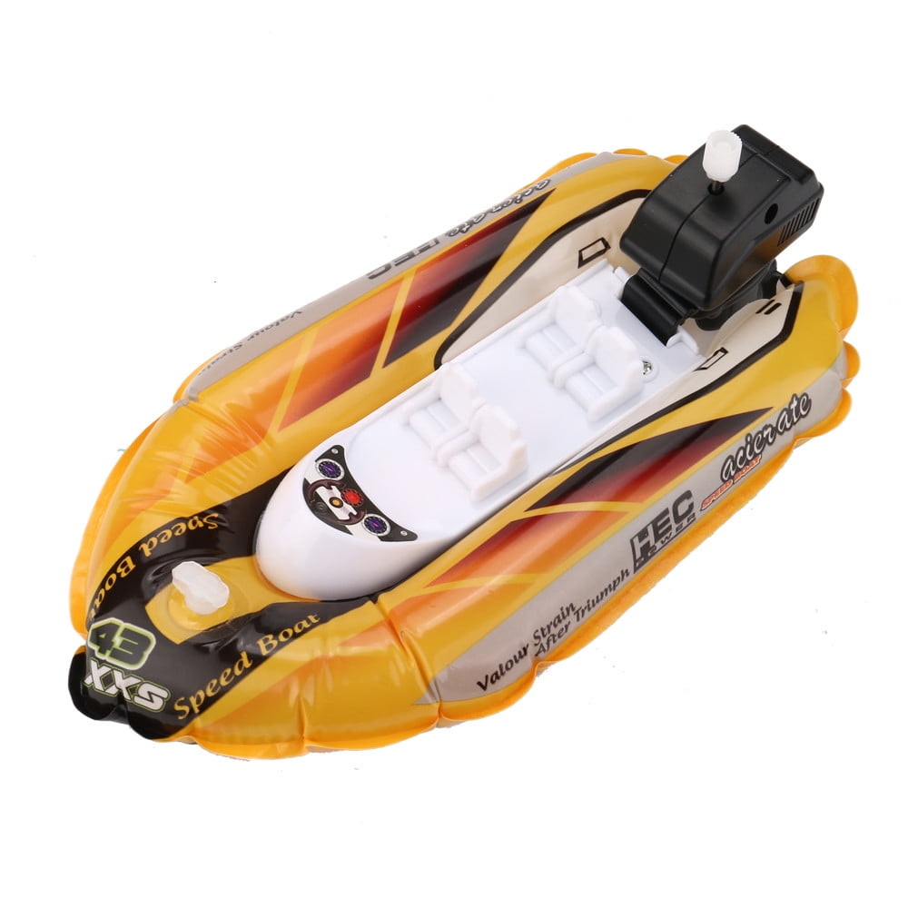 Mini Inflatable Yacht Boat Children's Bath Toys Pool Toys Inflators ...