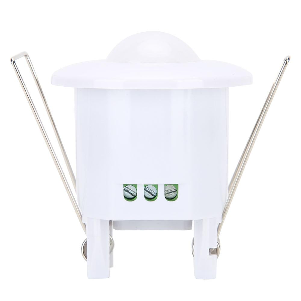 Mini Infrared Motion Sensor Switch 360 Degree PIR Detection Recessed ...