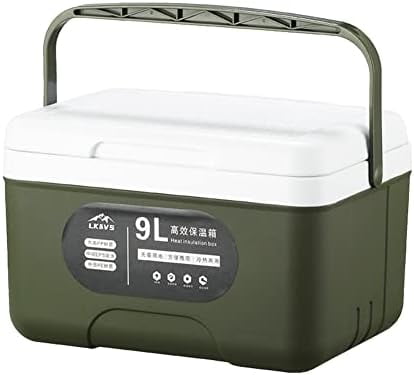 Mini Insulated Hard Cooler Lunch Box, 5 Quart Small Cooler with Handle ...