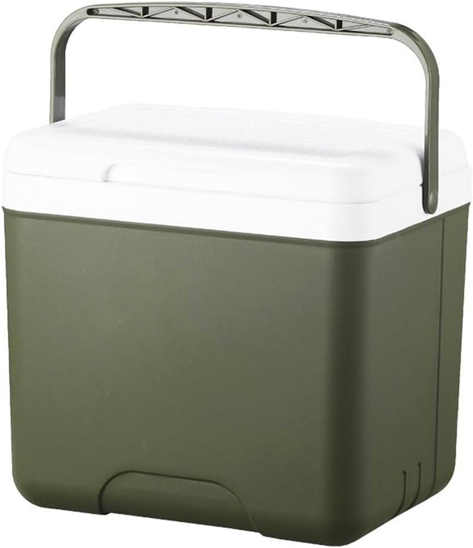Mini Insulated Hard Cooler Lunch Box, 5 Quart Small Cooler with Handle ...