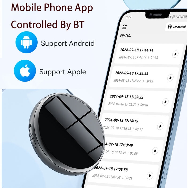 Mini Intelligent AI Recording And Translator, Real-time Transcription ...