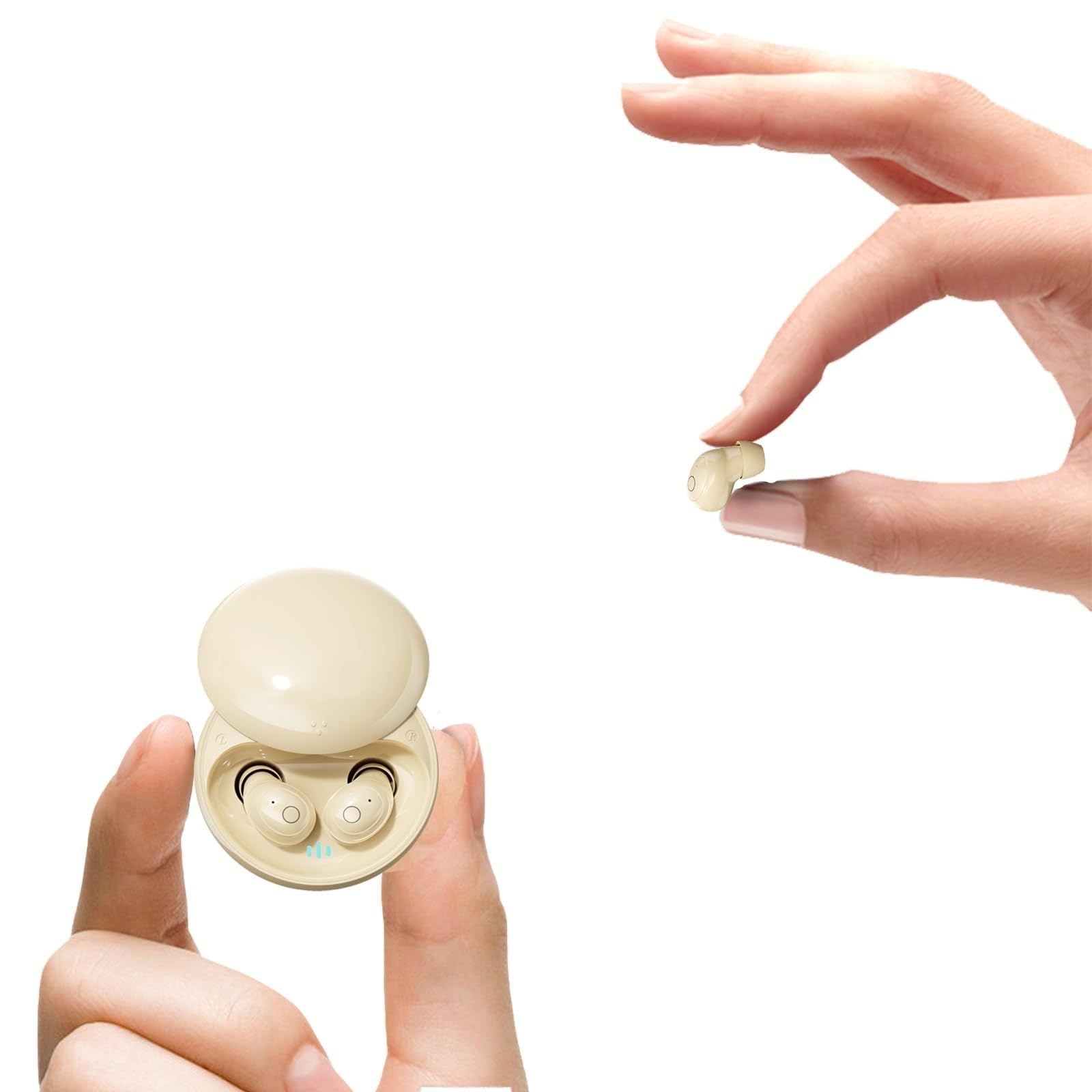 Mini Invisible Small Tiny Earbuds Wireless Whitetooth Ear Buds for ...