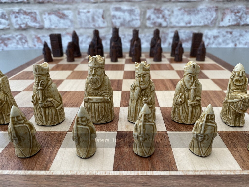 Mini Isle of Lewis Chess Set by Berkeley Chess with 2 inch King in ...