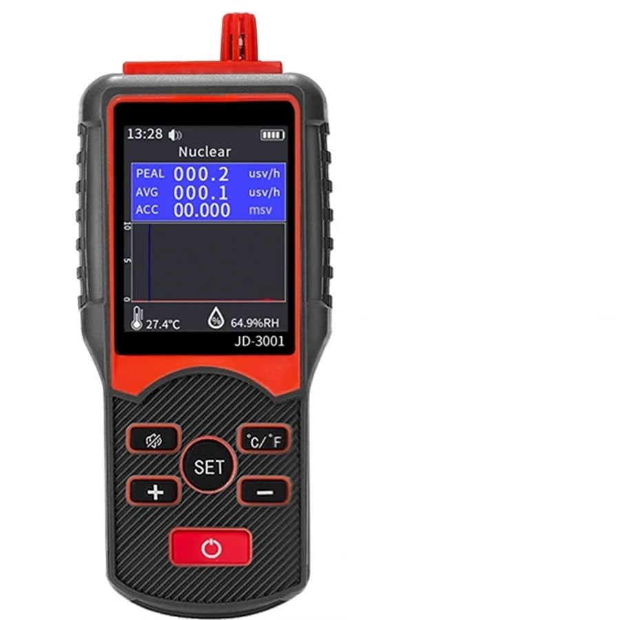 Mini JD-3001 Professional Geiger Counter Radiation Detector for Car ...