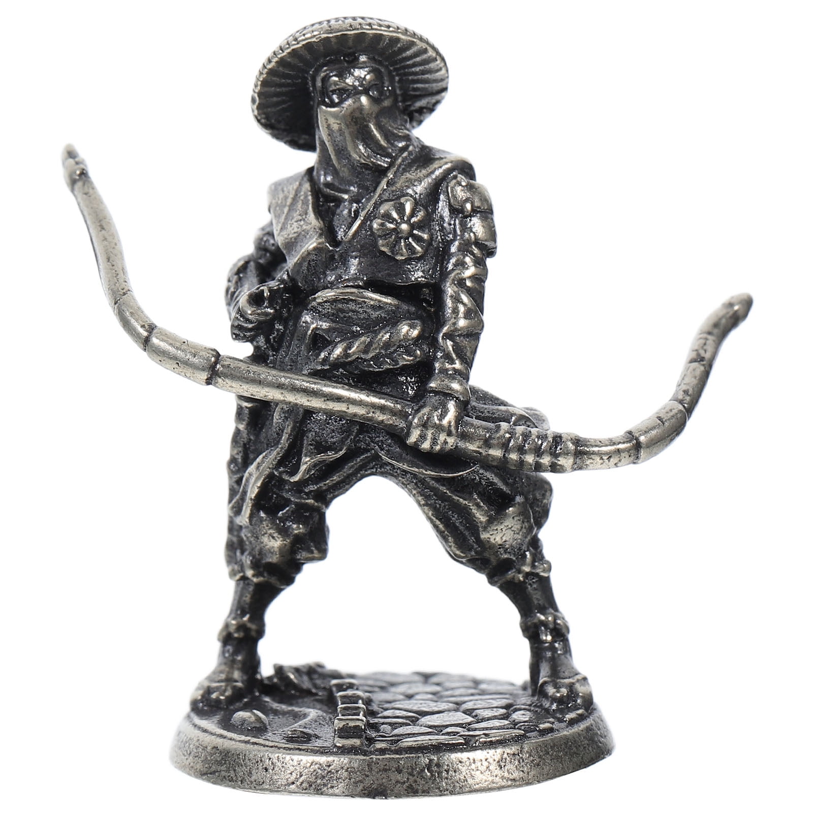 Mini Japanese Shogunate Samurai Figurines Miniatures Vintage Metal ...