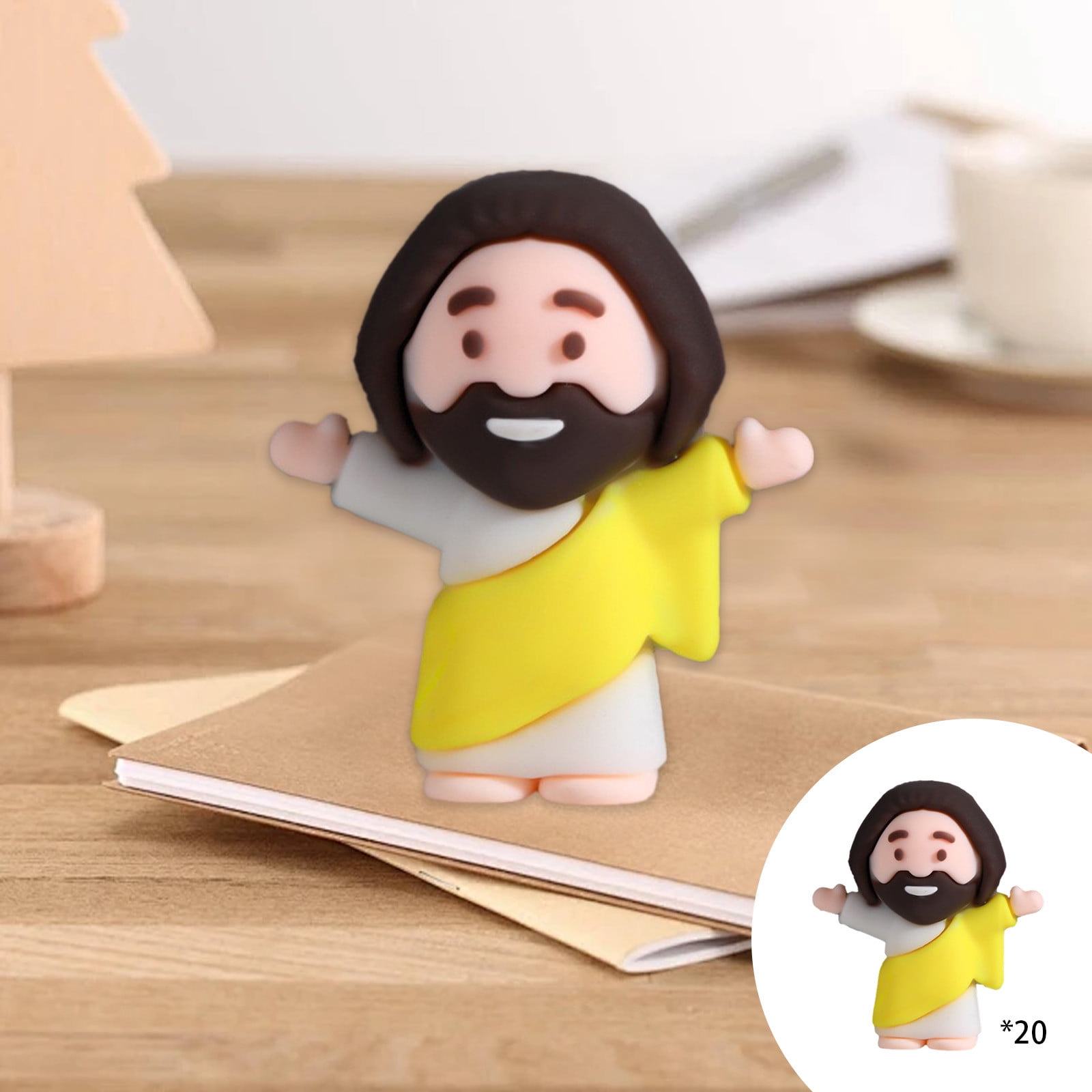 Mini Jesus Figurines Bulk Little Jesus Figures to Hide Jesus Toys ...