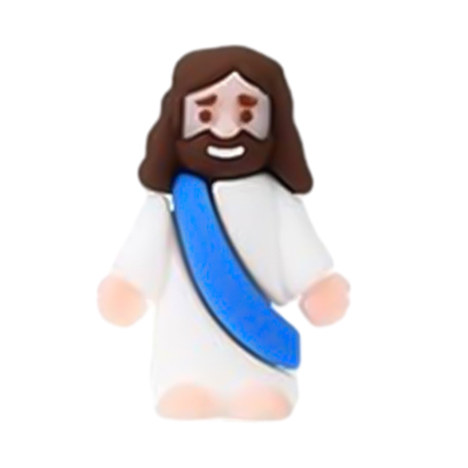 Mini Jesus Statue, Mini Rubber Jesus Toy, Classic Christian Savior Doll ...
