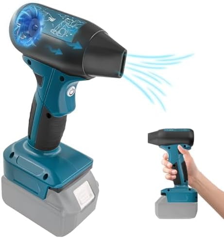 Mini Jet Blower Portable Violent Turbo Fan for Makita 18V Battery, 4 ...