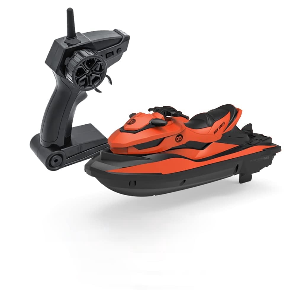 Remote Control Jet Ski, Funtogether Toys, Mini High-Speed Electric Boat ...