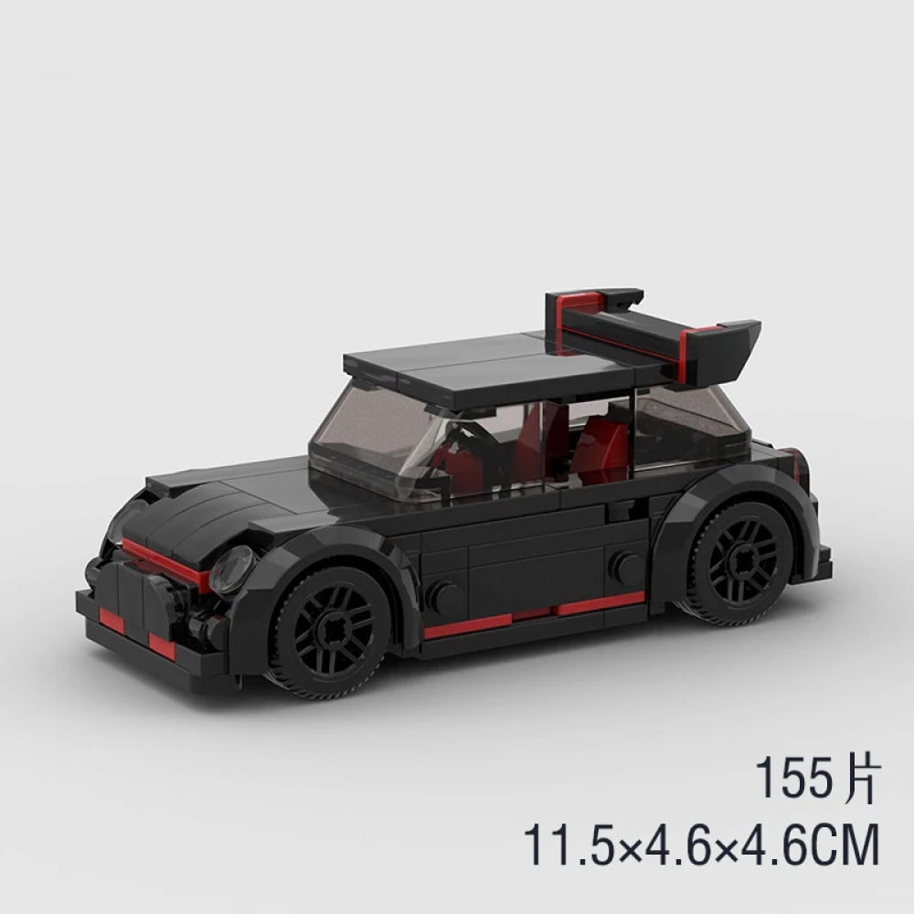 Mini John Cooper MOC Car Speed Champions Super Race F1 Vehicle Model ...