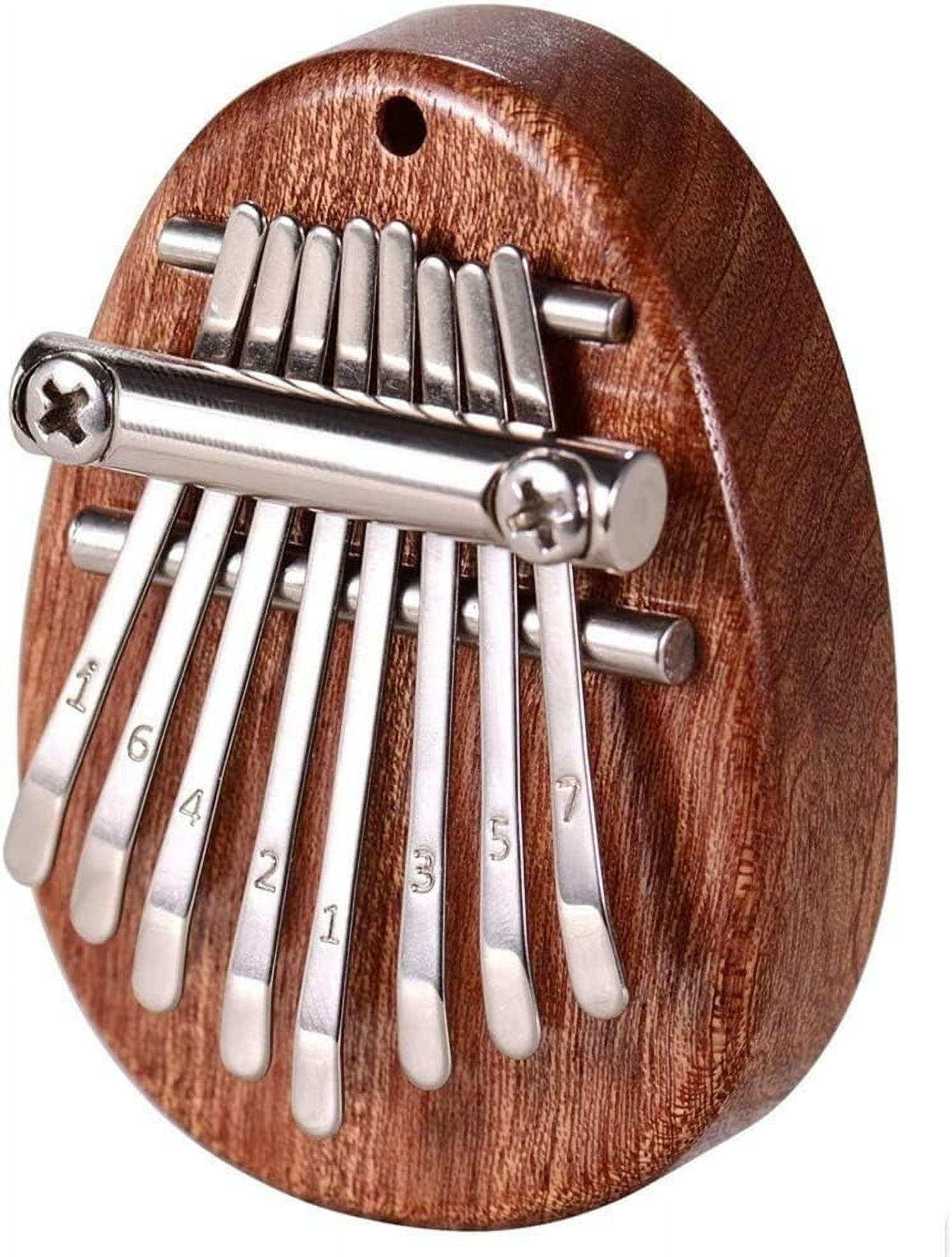 Mini Kalimba 8 Keys Thumb Piano Cute Portable Exquisite Piano Musical ...