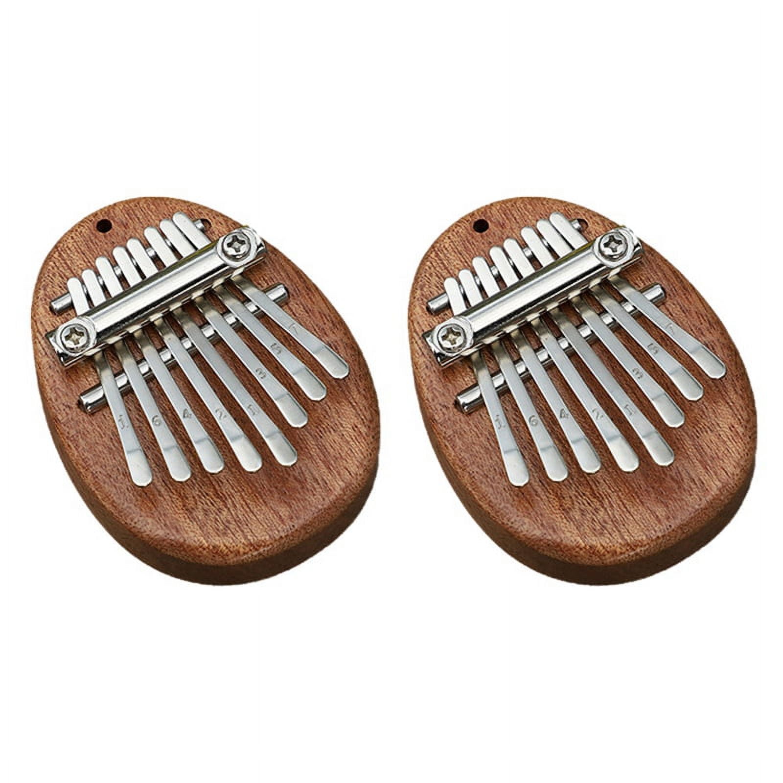Mini Kalimba Mini Thumb Piano 8-Tone Portable Beginner Finger Piano ...