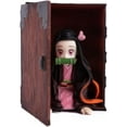 Mini Kamado Nezuko Figures Anime PVC Statue Figures Collection Model ...