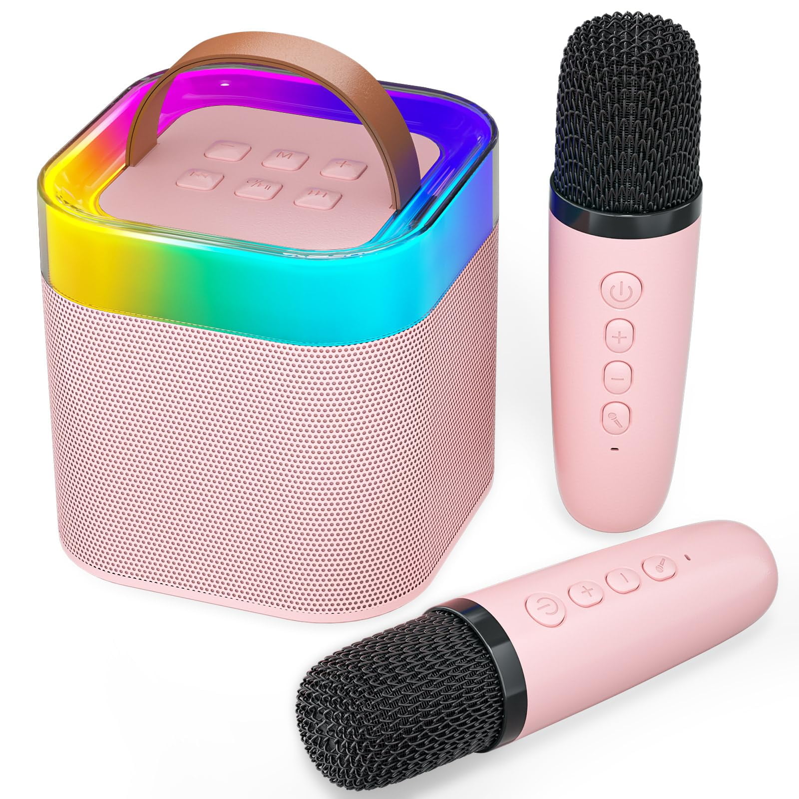 Mini Karaoke Machine for Kids Adults, Gifts for Girls Boys Portable ...