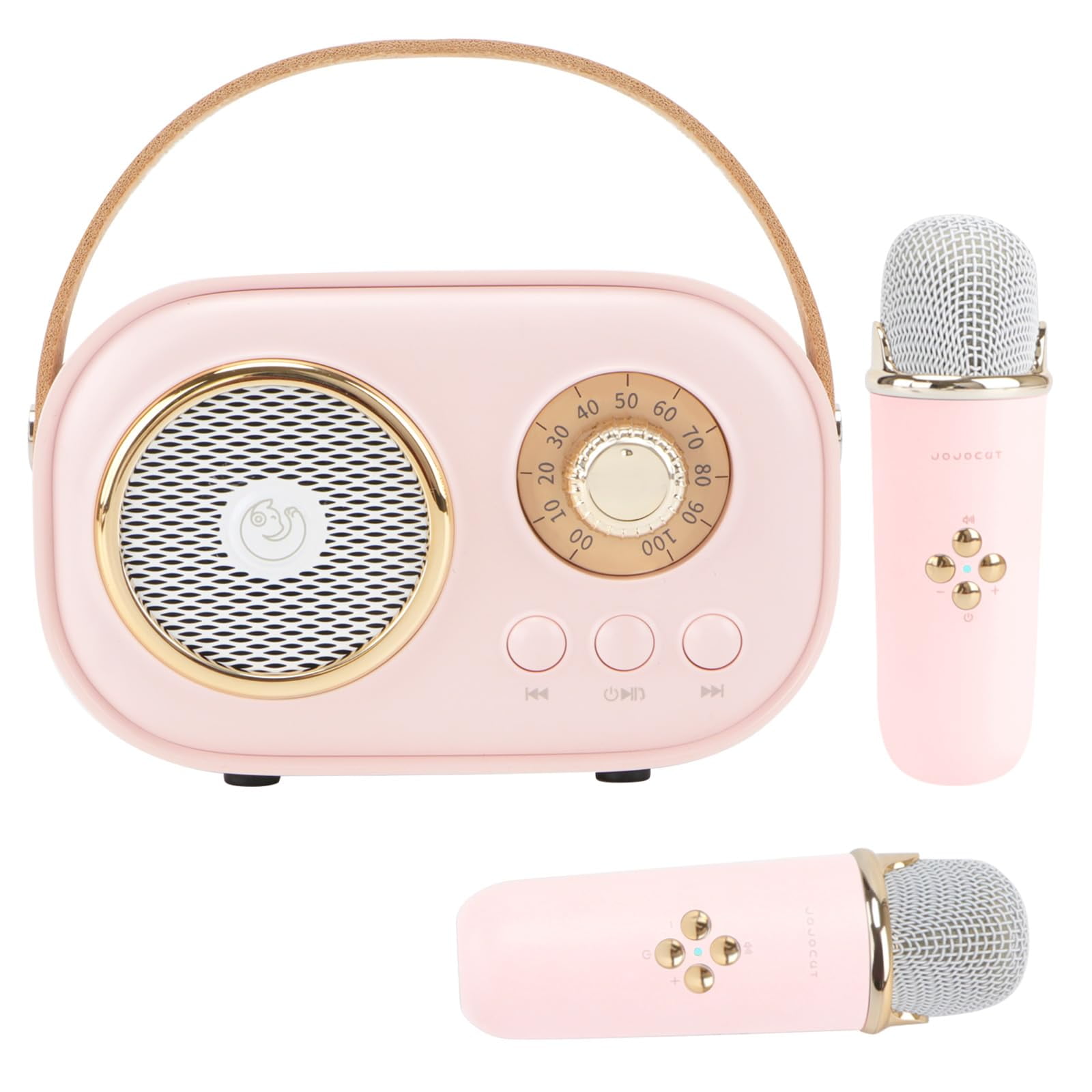 Mini Karaoke Machine for Kids,Portable Bluetooth Speaker with 2 ...