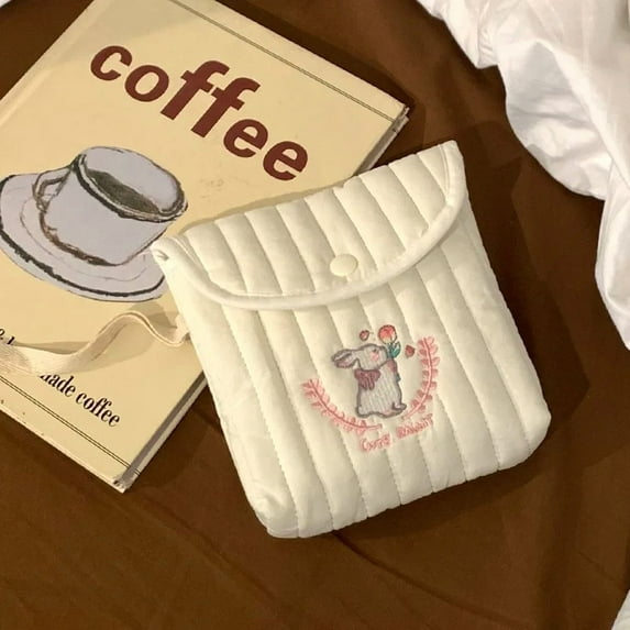 Mini Kawaii Square Sanitary Napkin Bag Portable Ladies Sanitary Napkin ...