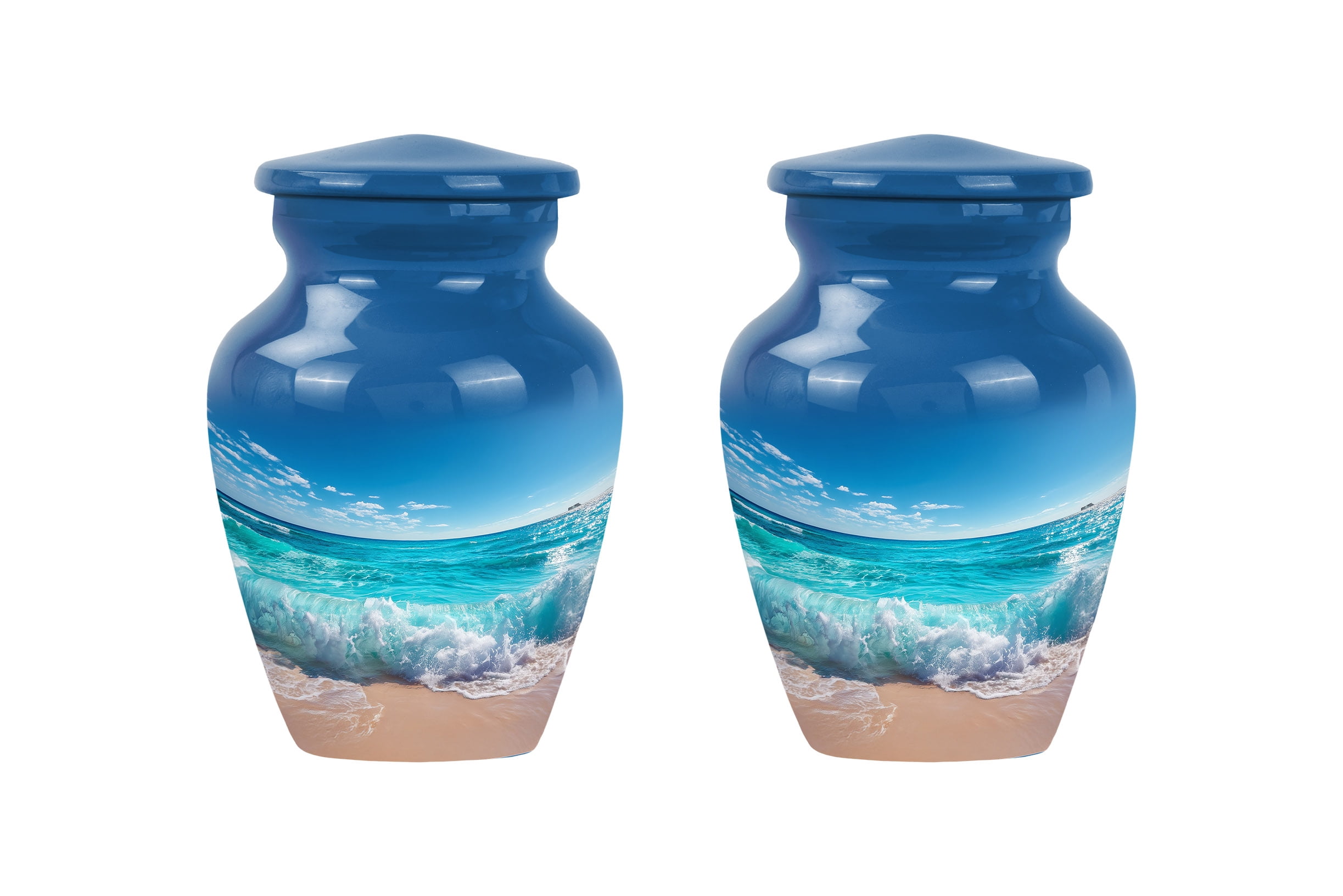 Mini Keepsake Urns for Infant or Pet – Ocean Blue Sky Memorial Ashes ...
