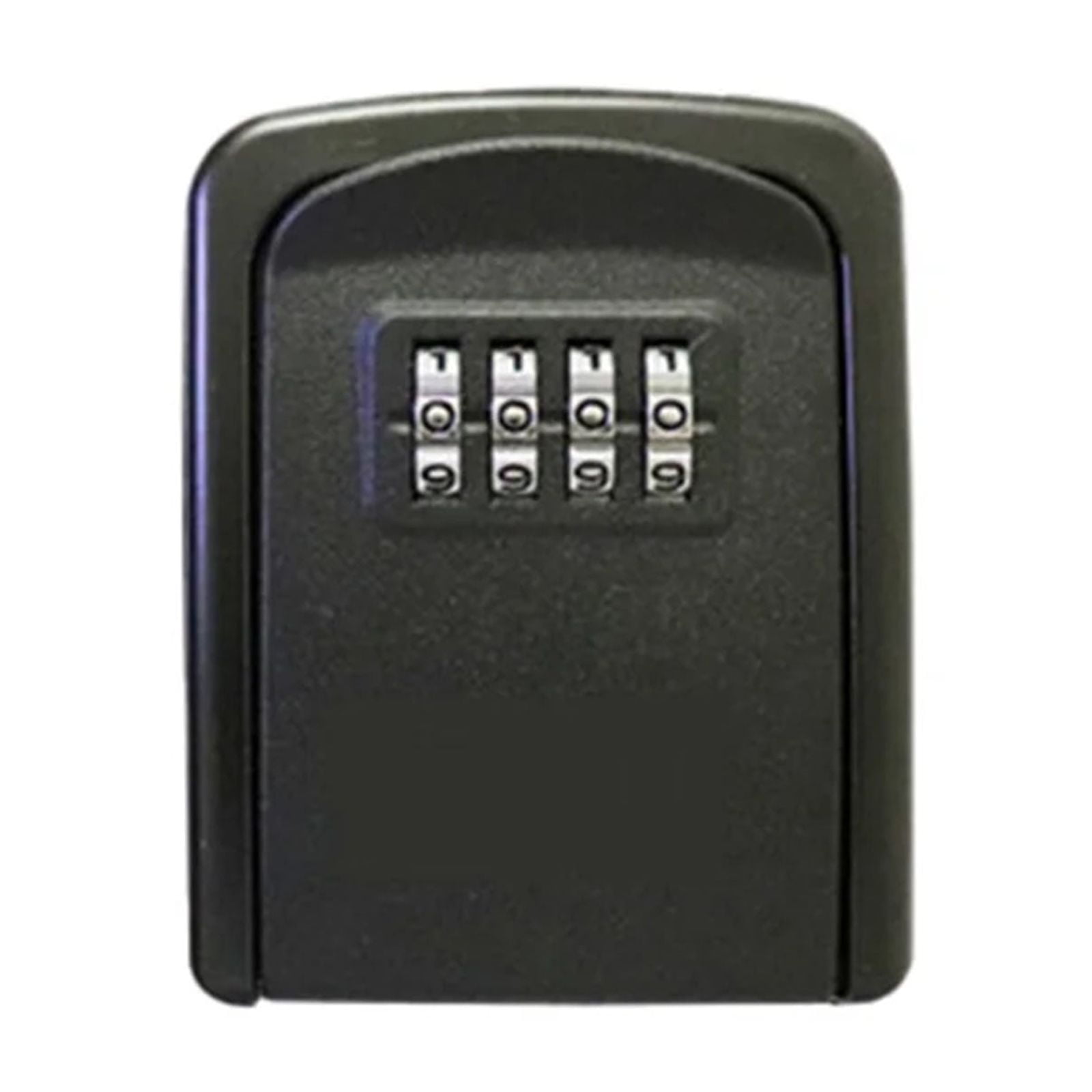 Mini Key Lock Box Wall Mounted Alloy Safe Organizer 4 Digit Combination ...