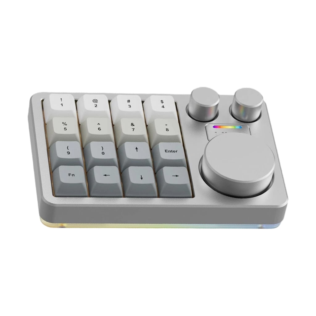 Mini Keyboard Three Knobs And 16 Programmable Keys For Intuitived Control In Music Video Editing ...