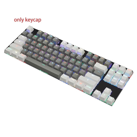 Mini Keyboard Wired Bluetooth-compatible Wireless Dual Mode 87 for Key ...