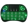 Mini Keyboard i8 2.4G Mouse Wireless with Touchpad, Tricolor Backlight ...