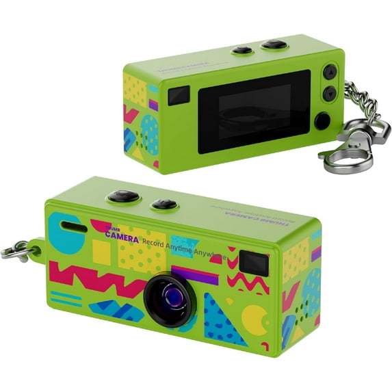 Mini Keychain Camera, 1080P HD Video Recorder, Micro Thumb Camera with ...
