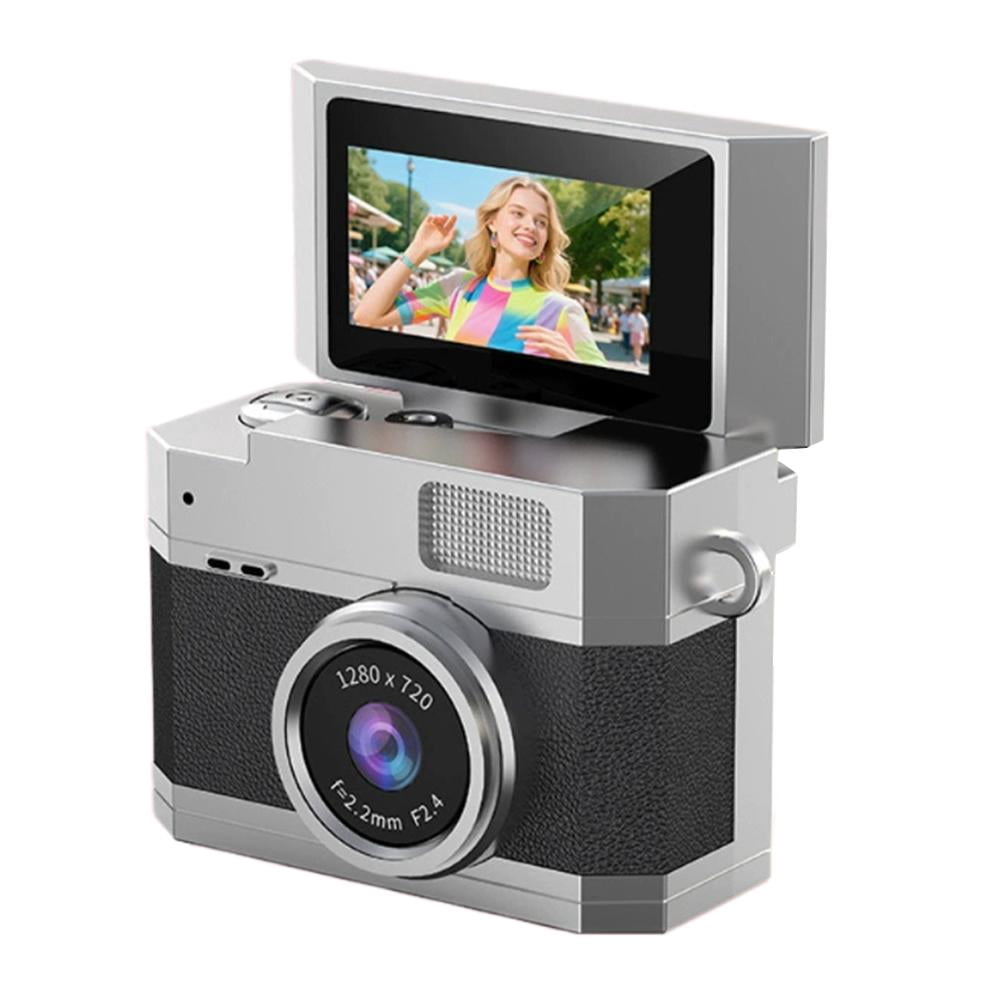 Mini Keychain Digital Camera with Flip Screen, Pocket Photo & Video ...