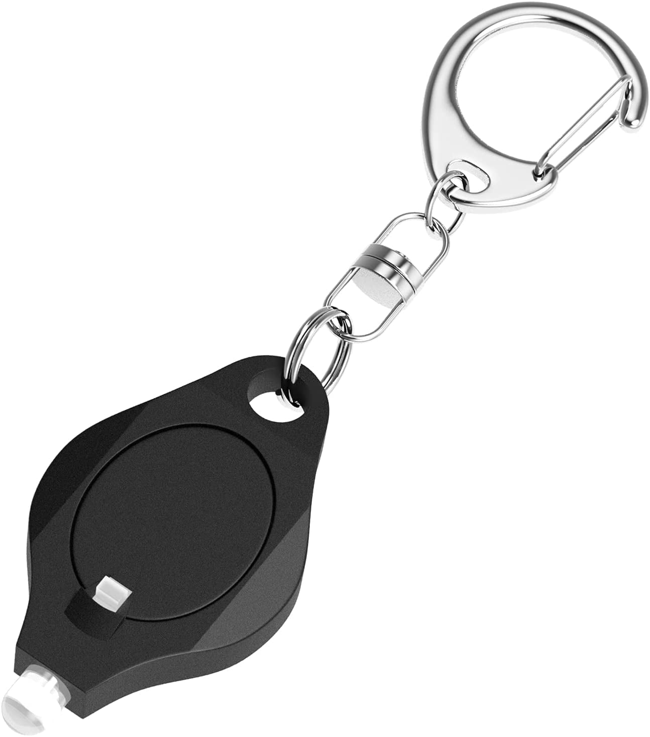 Mini Keychain Flashlight with 12 Lumen Ultra Bright LED Light Portable ...