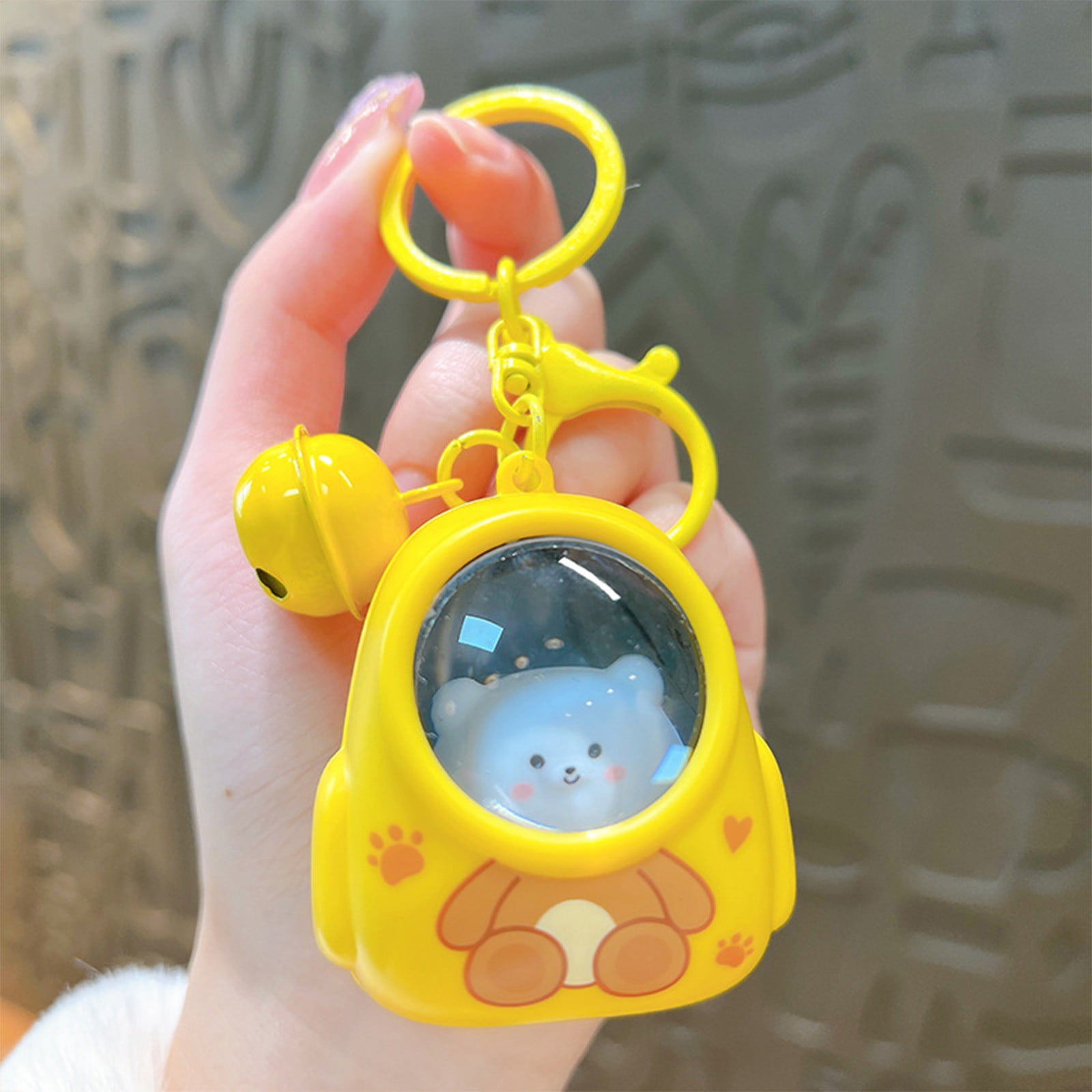Mini Keychain Flashlight,Cute Cat LED Keychain Flashlight, Battery ...
