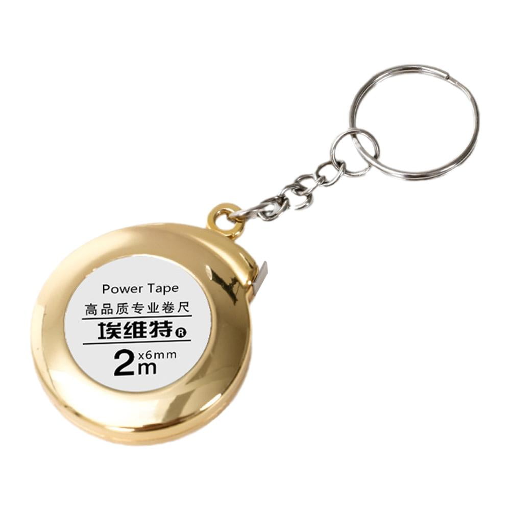 Mini Keychain Tape Measure 2M Portable & Compact Soft Measure Tool for ...