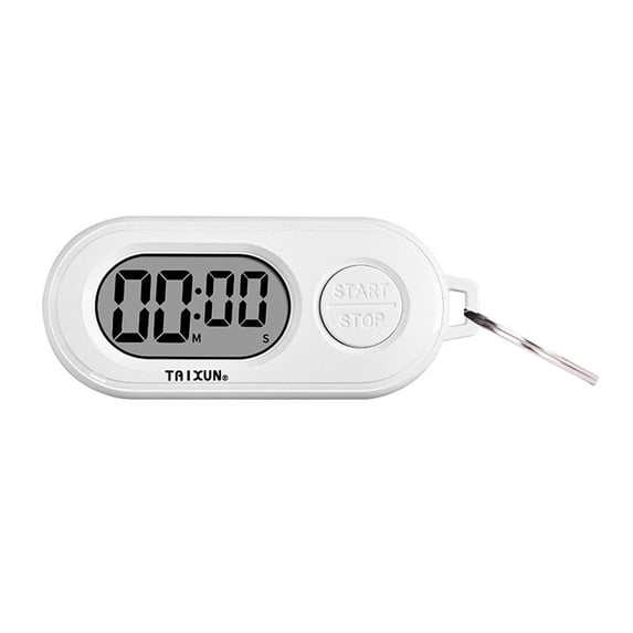 Mini Keychain Timer with Alarm - Portable Digital Stopwatch for Sports ...