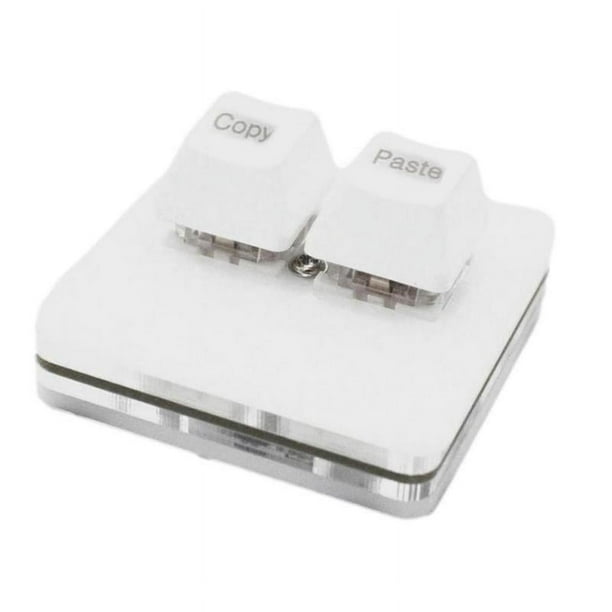 Mini Keypad 2 Keys Copy And Paste Audio Shortcut Mechanical Keyboard Gaming Usb Keyboard ...