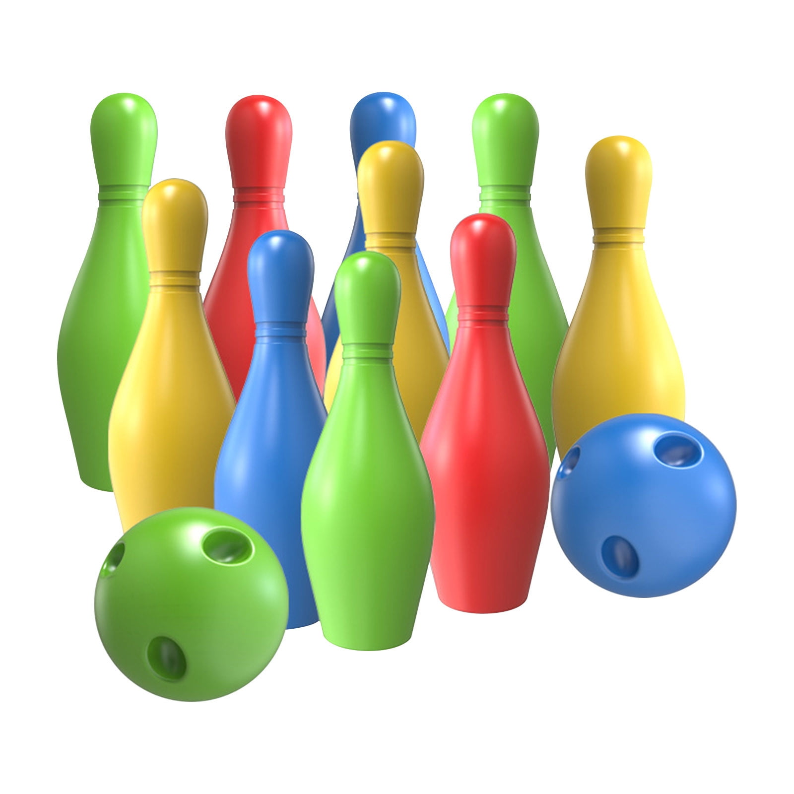 Mini Kids Bowling Set – Bowling Pins & Ball Game Set – Bowling Games ...