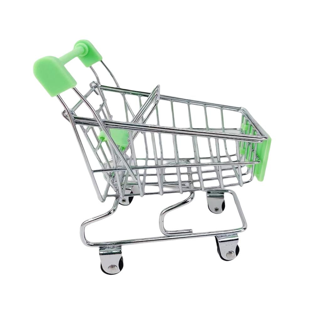 Mini Kids Shopping Hand Trolley Cart Child Pretend Play Kitchen Toy Hot ...