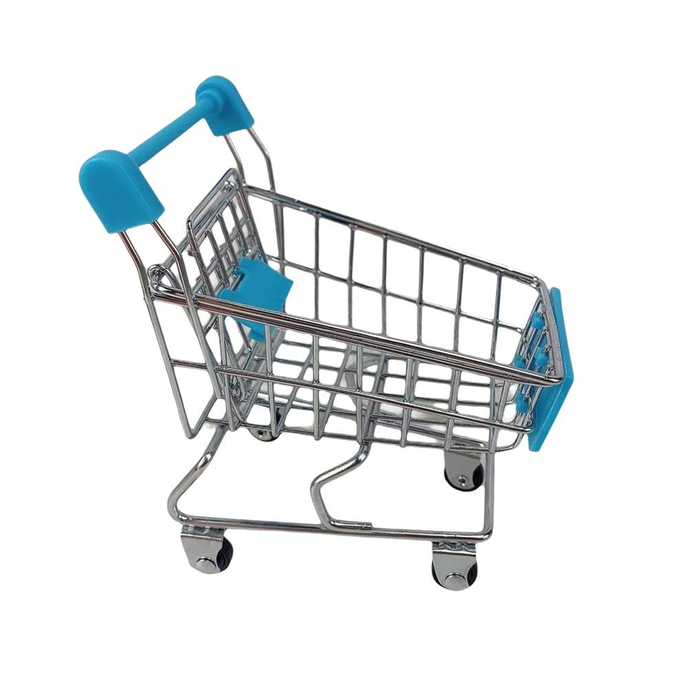 Mini Kids Shopping Hand Trolley Cart Child Pretend Play Kitchen Toy Lot ...