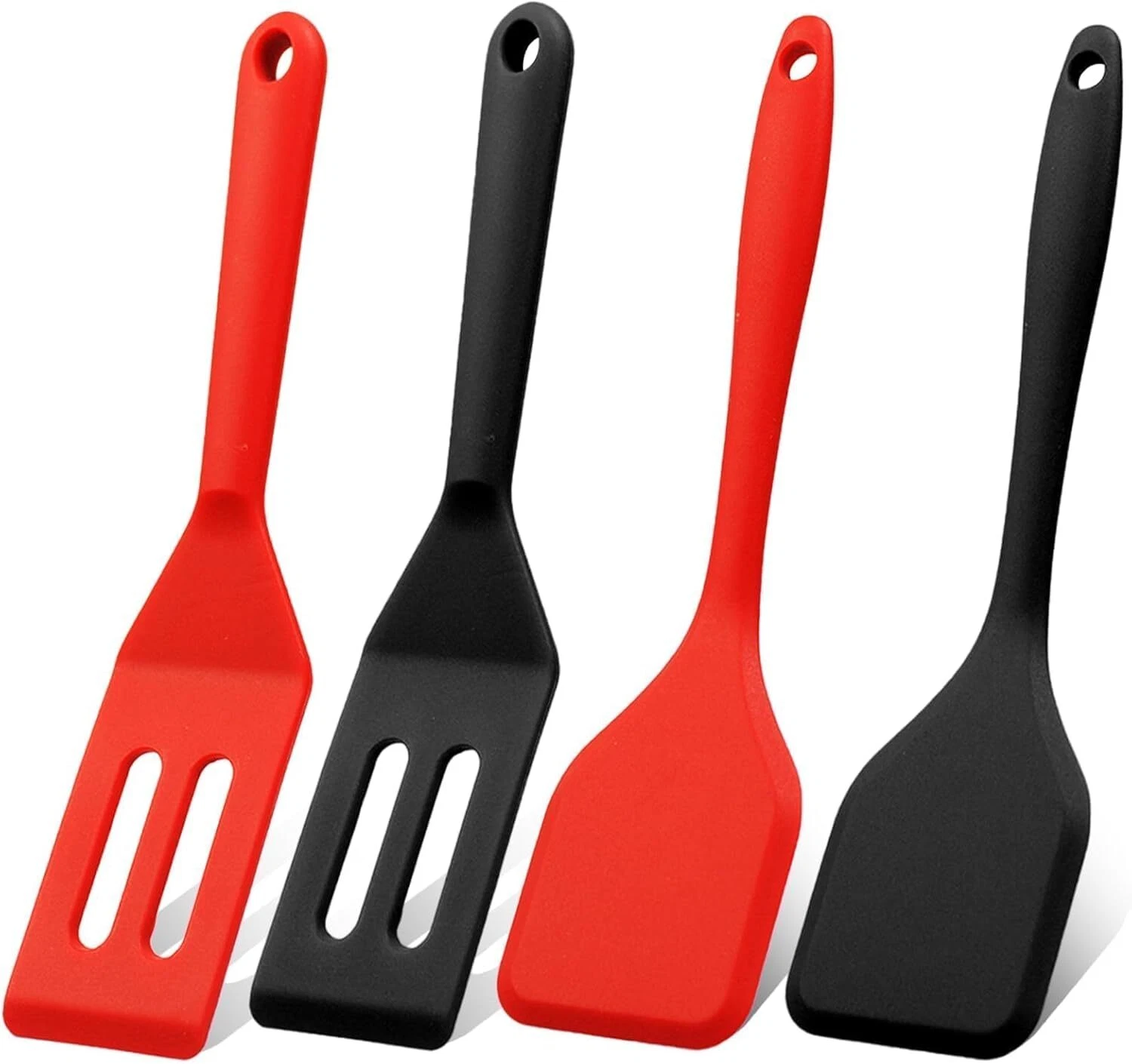 Mini Kitchen Spatula Set-Silicone,Non Stick,Heat Resistant For Baking ...