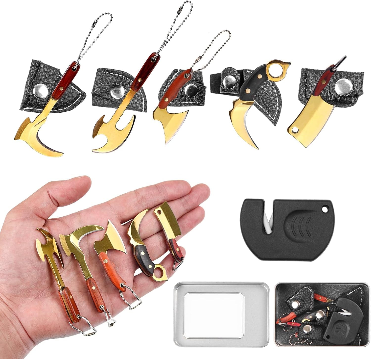 Mini Knife Set Tiny Knife EDC Knife for Package Opener, Letter Opener ...