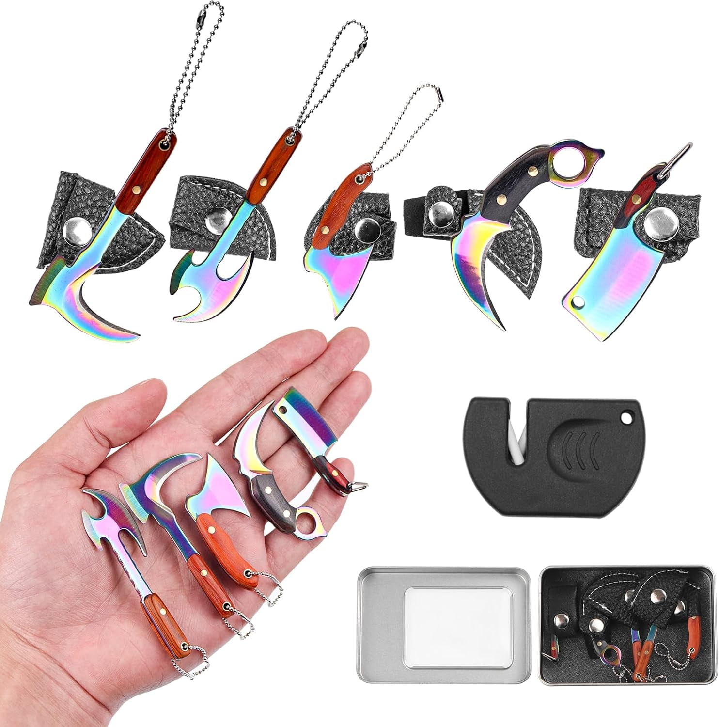 Mini Knife Set Tiny Knife EDC Knife for Package Opener, Letter Opener ...