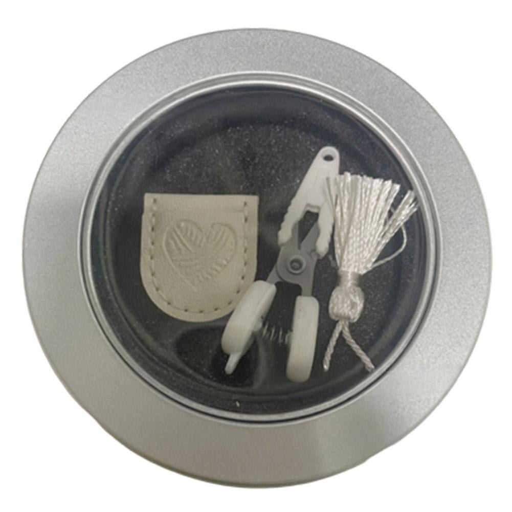 Mini Knitting Scissors Set with Storage Box, Compact Embroidery ...
