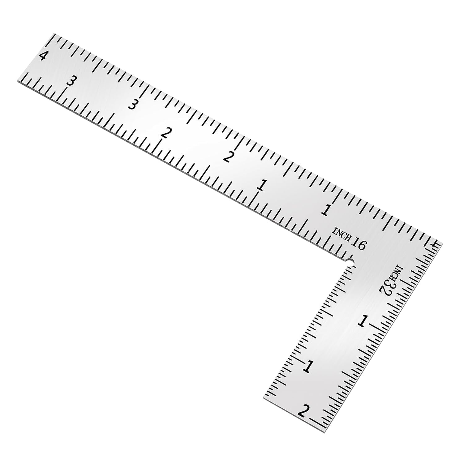 Mini L Shaped Ruler Measuring Tool 2 inch by 4 inch Square Framing ...