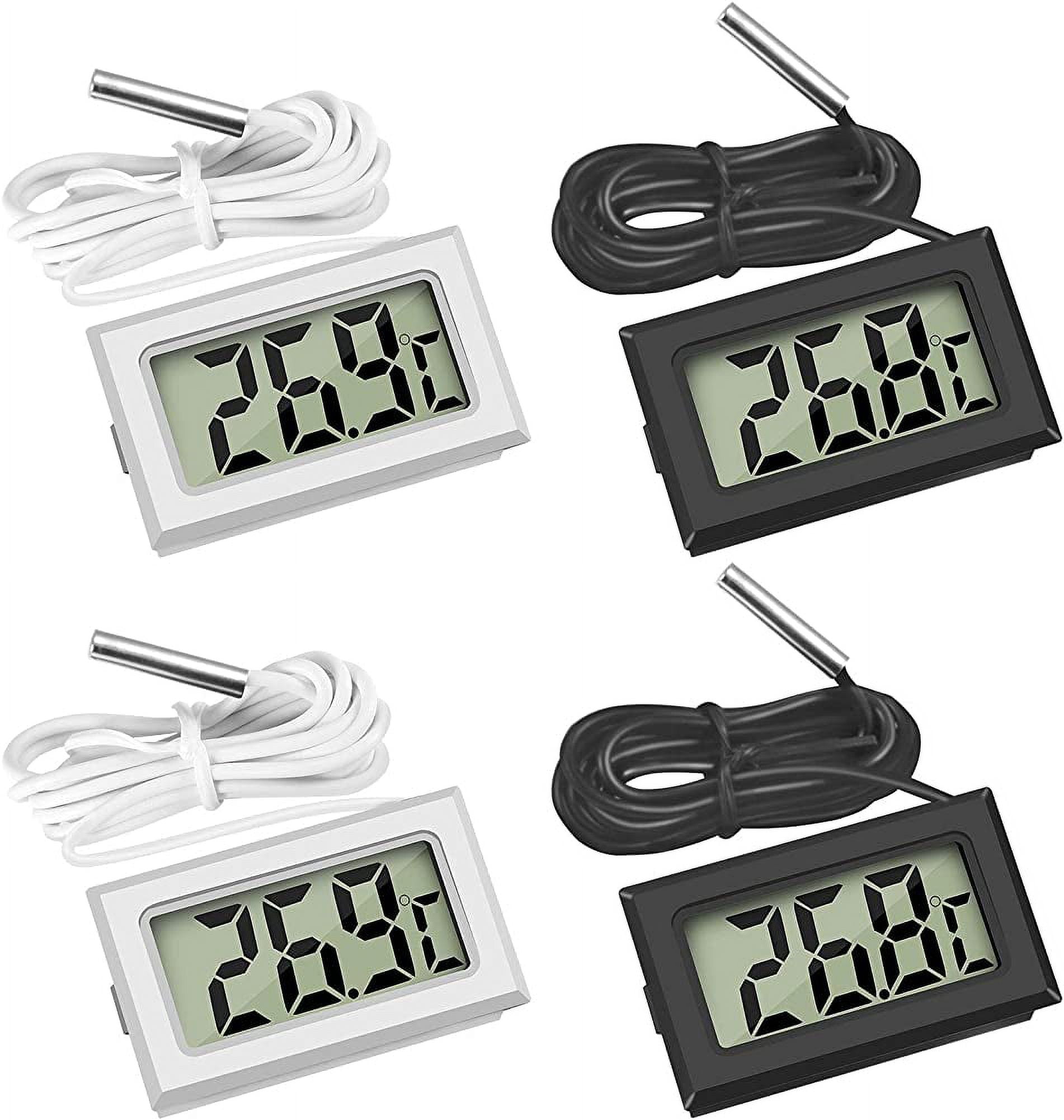 Mini LCD Digital Thermometer Temperature Tester with External Sensor ...