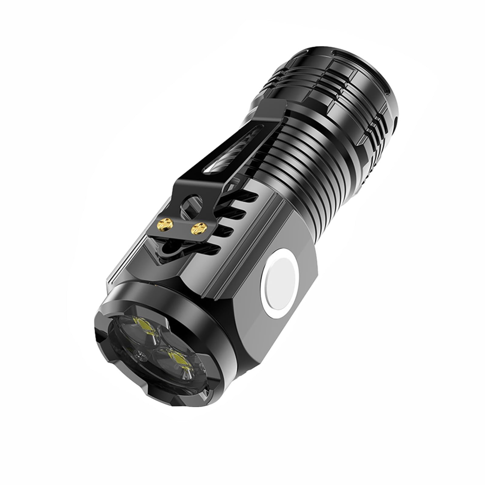 Mini LED Flashlight Rechargeable USB C Charging, Small Flashlights ...