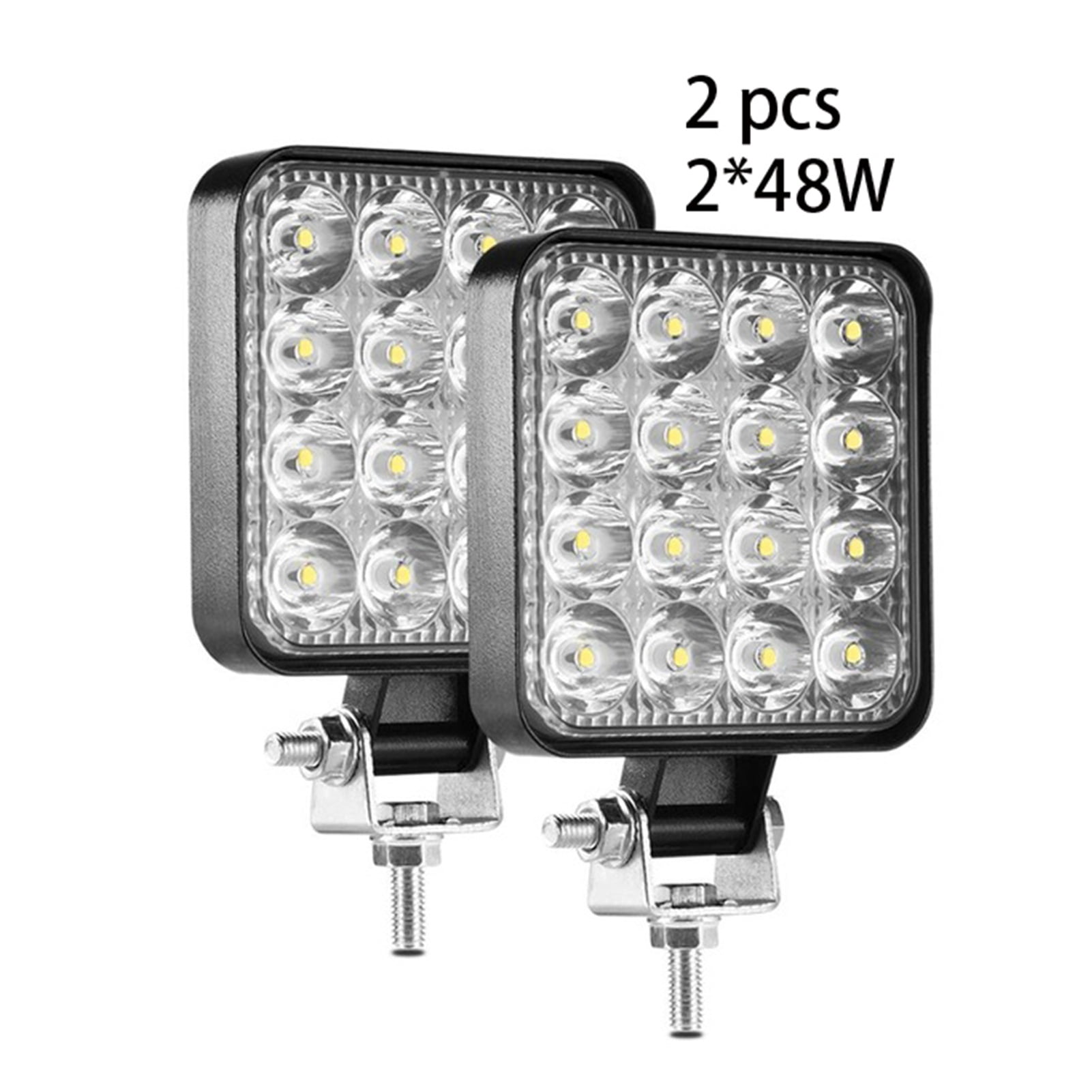 Mini LED Light Bar 48W LED Work Light Barra Led Square Headlight 12V ...