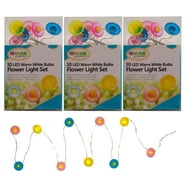 Mainstays 7 ft. Eucalyptus String Lights (Battery Operated, Warm White ...