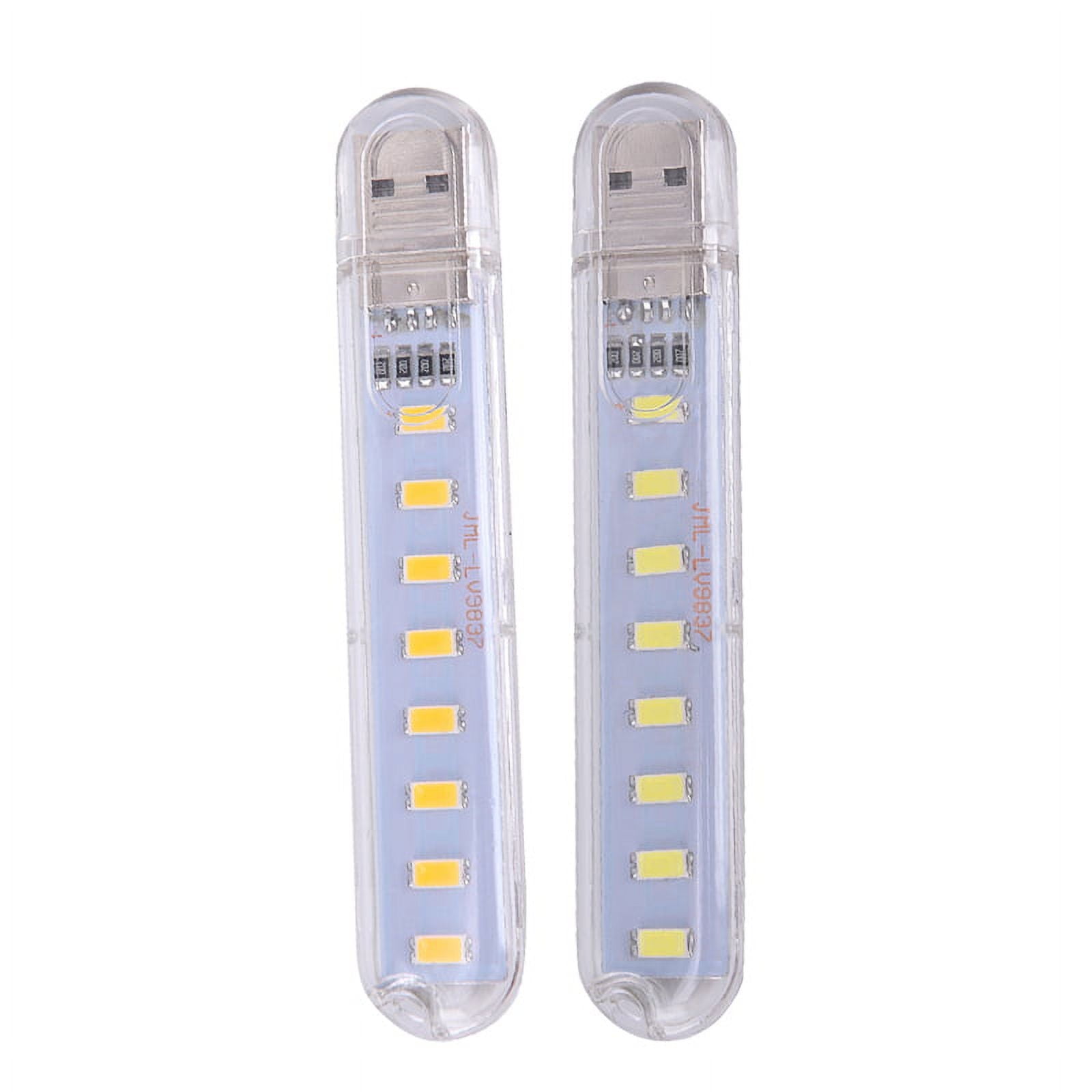 Mini LED Portable 5V 8 LED USB Lighting Computer Mobile Power Lamp ...